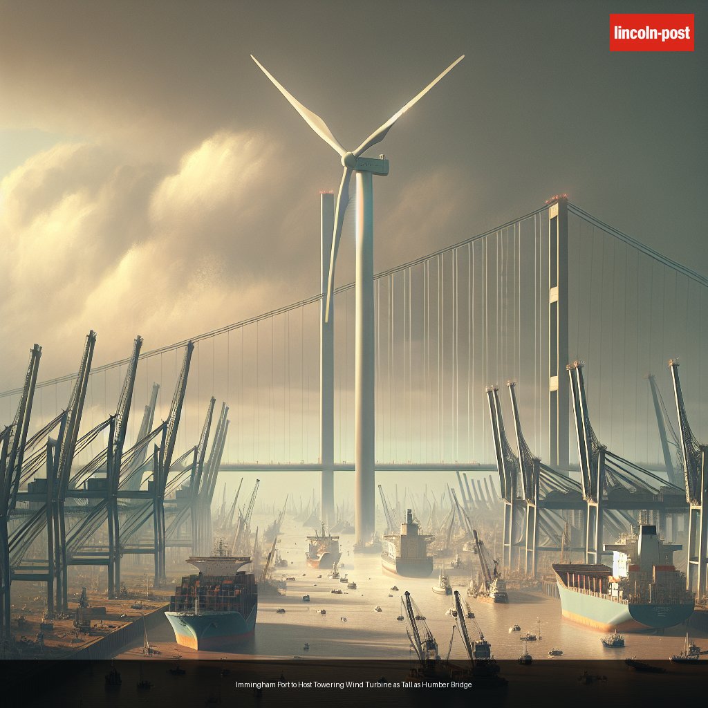 Immingham Port to Host Towering Wind Turbine as Tall as Humber Bridge ...