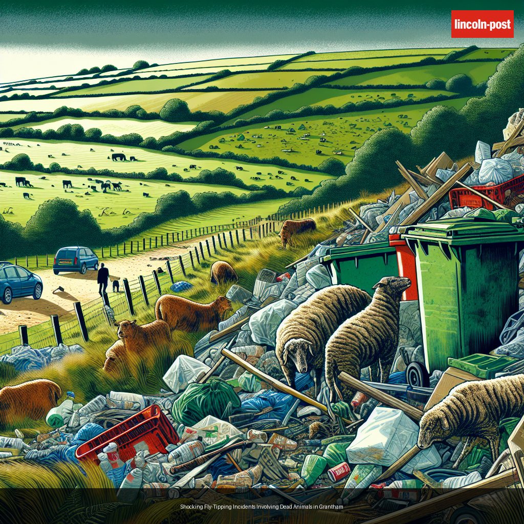 Shocking Fly-Tipping Incidents Involving Dead Animals in Grantham ...